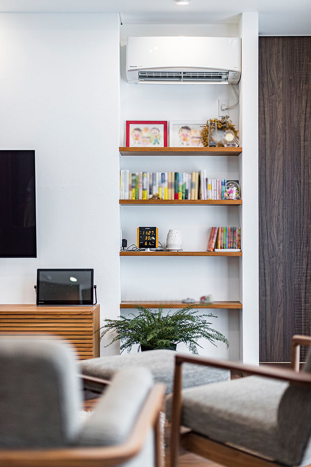 【SUUMO】 【4000万円～/50坪台/理想の間取り】広々LDKも心地よく、無垢材と漆喰にこだわった健やかな暮らしが叶う家 - 岡本住建 岐阜支店の建築実例詳細 | 注文住宅