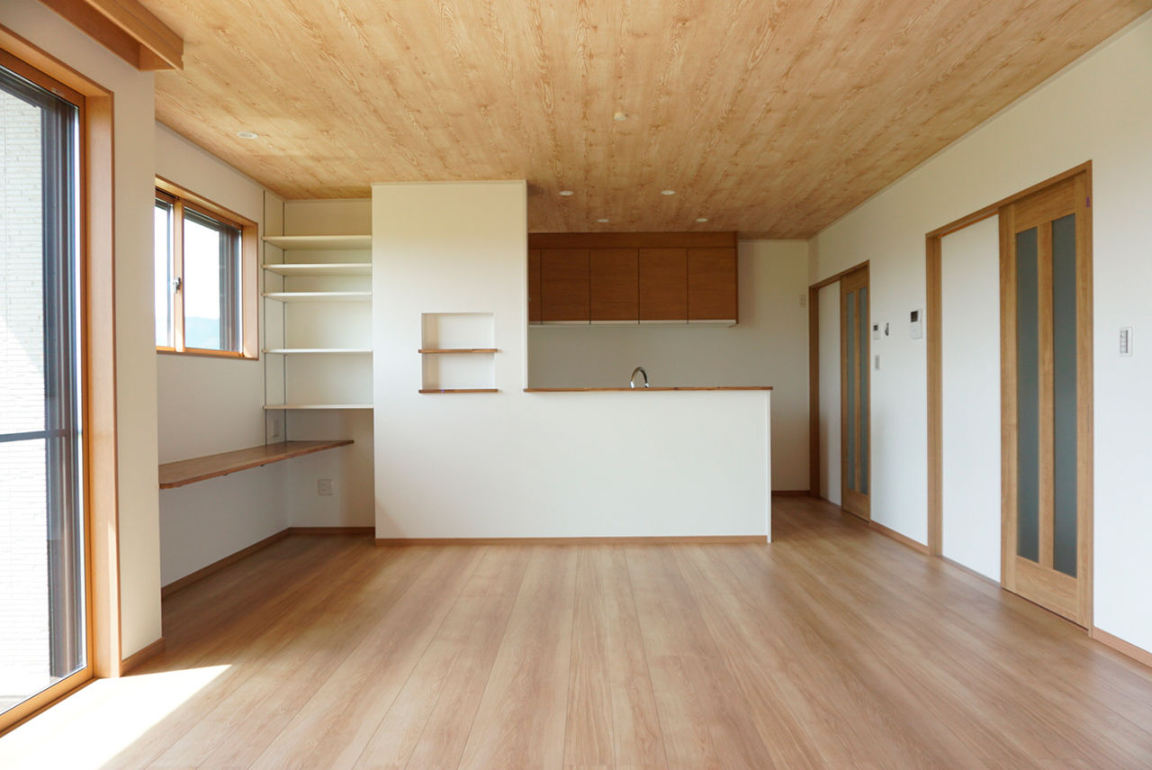 【SUUMO】 【建物本体2350万円｜平屋｜37.5坪｜間取り】二世帯対応の4LDK。テクノストラクチャーで叶えた高耐震な平屋 - 岡本住建 岐阜支店の建築実例詳細 | 注文住宅