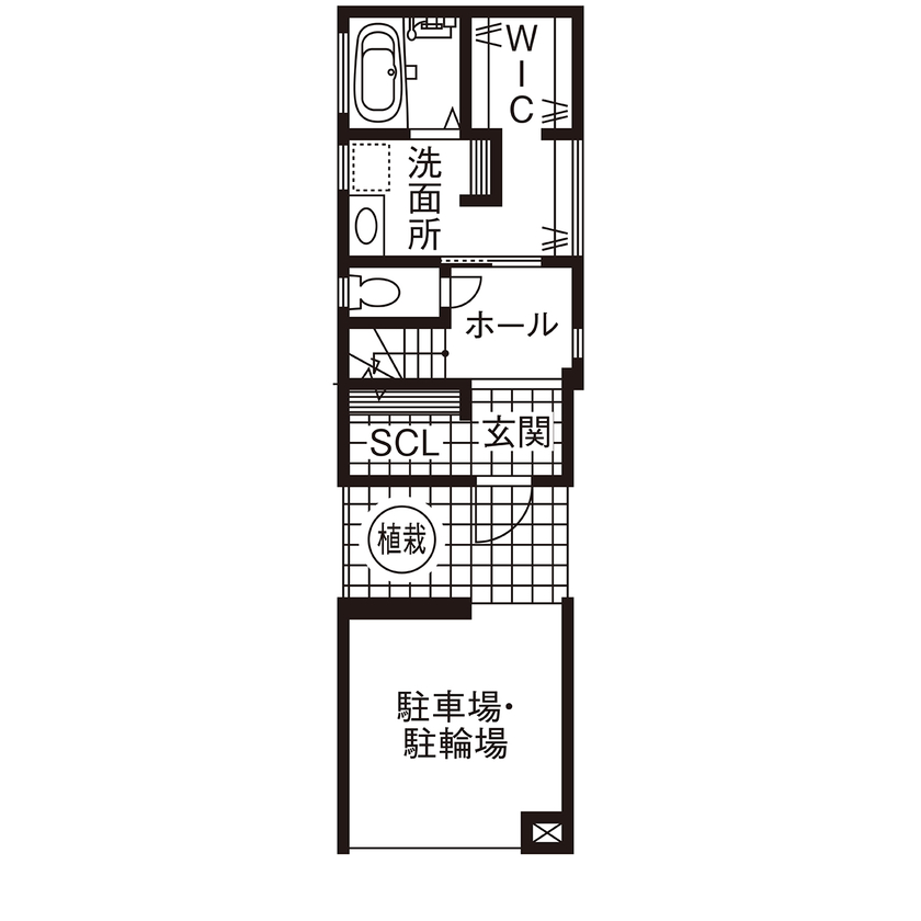 【SUUMO】 【2000万円台/間口3.3m/狭小/3階建て】2階LDKで採光を確保。大好きな空間で毎朝のコーヒーを楽しむ。 - Beans Home 本社の建築実例詳細 | 注文住宅