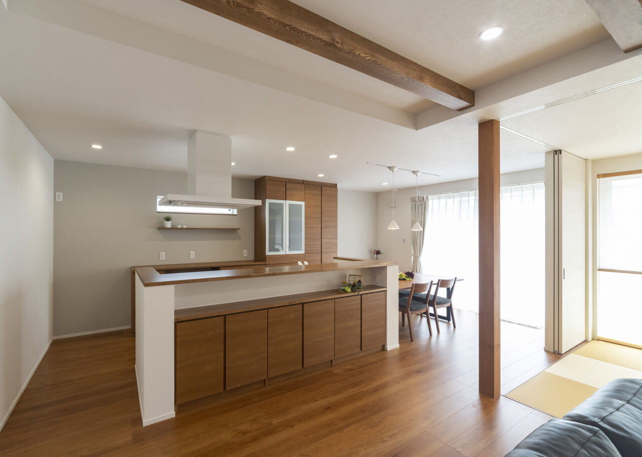 【SUUMO】 【4000万円台～】富山県/完全分離型二世帯住宅/63.2坪《間取り図有》― お隣さんの距離感が心地よい家 - セキホーム の建築実例詳細 | 注文住宅