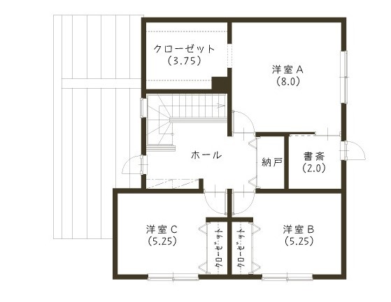 【SUUMO】 【2000万円台/37坪/間取図/4LDK】一人のときも、家族や友人と過ごすときも楽しめる、DJブースがある家 - 豊栄建設 の建築実例詳細 | 注文住宅