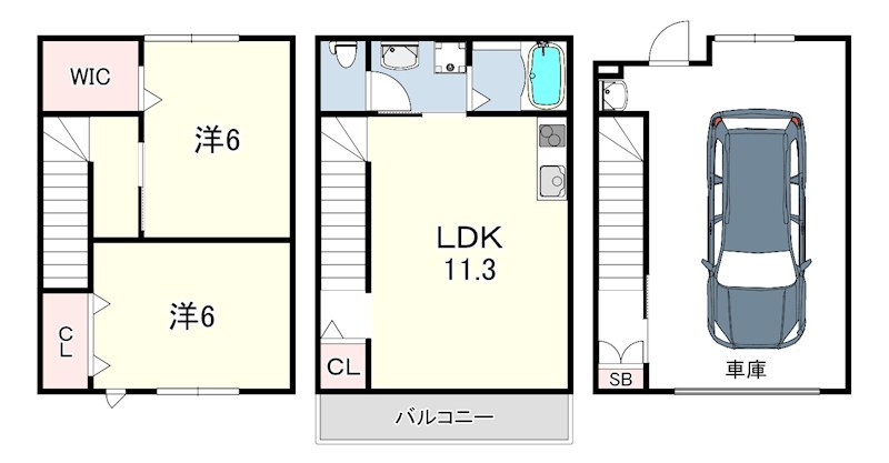 【SUUMO】LA LUCE OSAKA OVEST／兵庫県尼崎市神崎町／加島駅の賃貸・部屋探し情報（000102939938） | 賃貸マンション・賃貸アパート