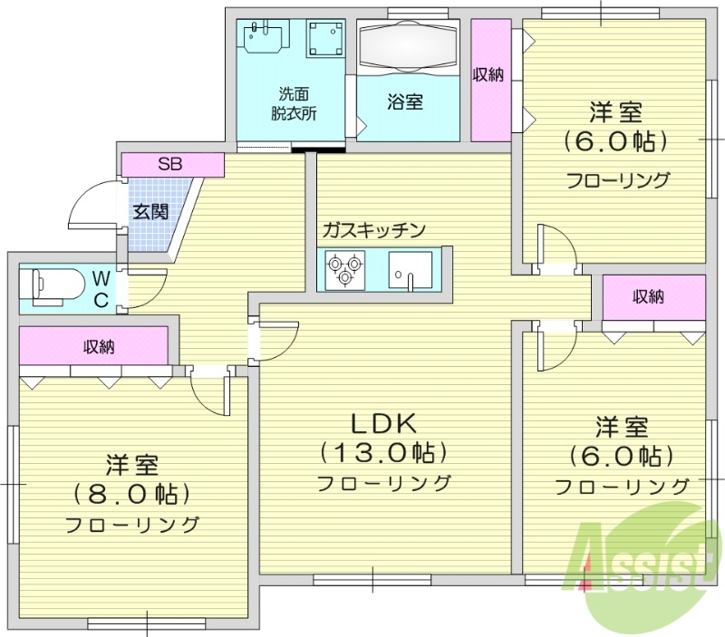 【SUUMO】3LDKで探す仙台市の賃貸(賃貸マンション・アパート)住宅のお部屋探し物件情報