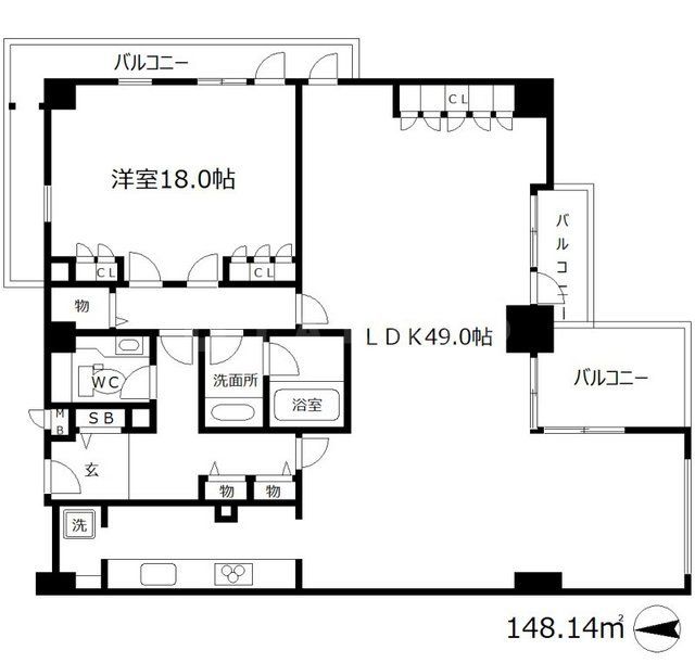 【SUUMO】ザ・グランドビューオオサカ（ミニミニFC肥後橋店大阪ハウスコム(株)提供）／大阪府大阪市淀川区十三東1／十三駅の賃貸・部屋探し情報（100469267787） | 賃貸マンション ...